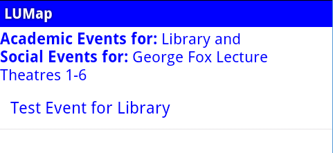 LUMap Working Documents