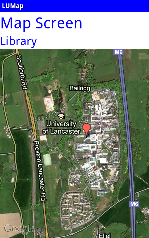 LUMap Working Documents